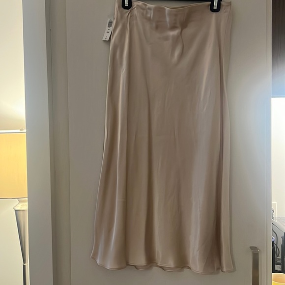 Babaton | Skirts | Champagne Pink Silk Babaton Slip Skirt Size Brand ...